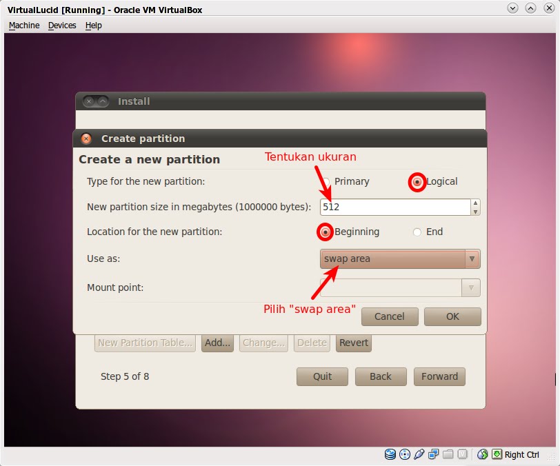 [UBUNTU] PANDUAN MEMBUAT PARTISI UNTUK INSTALASI UBUNTU - BAGIAN 1 ...